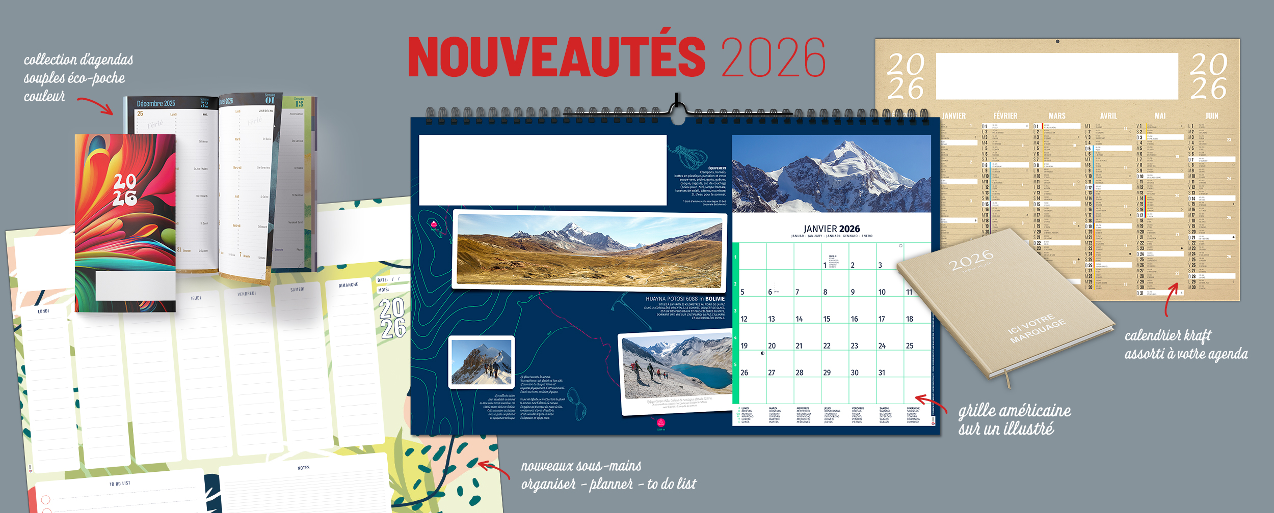 Calendrier Publicitaire Personnalisé | Imprimeur Calendrier