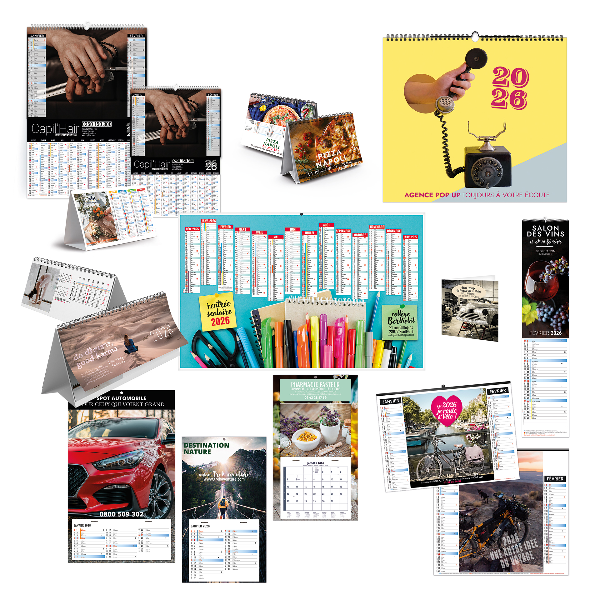 Calendrier Publicitaire Personnalisé | Imprimeur Calendrier