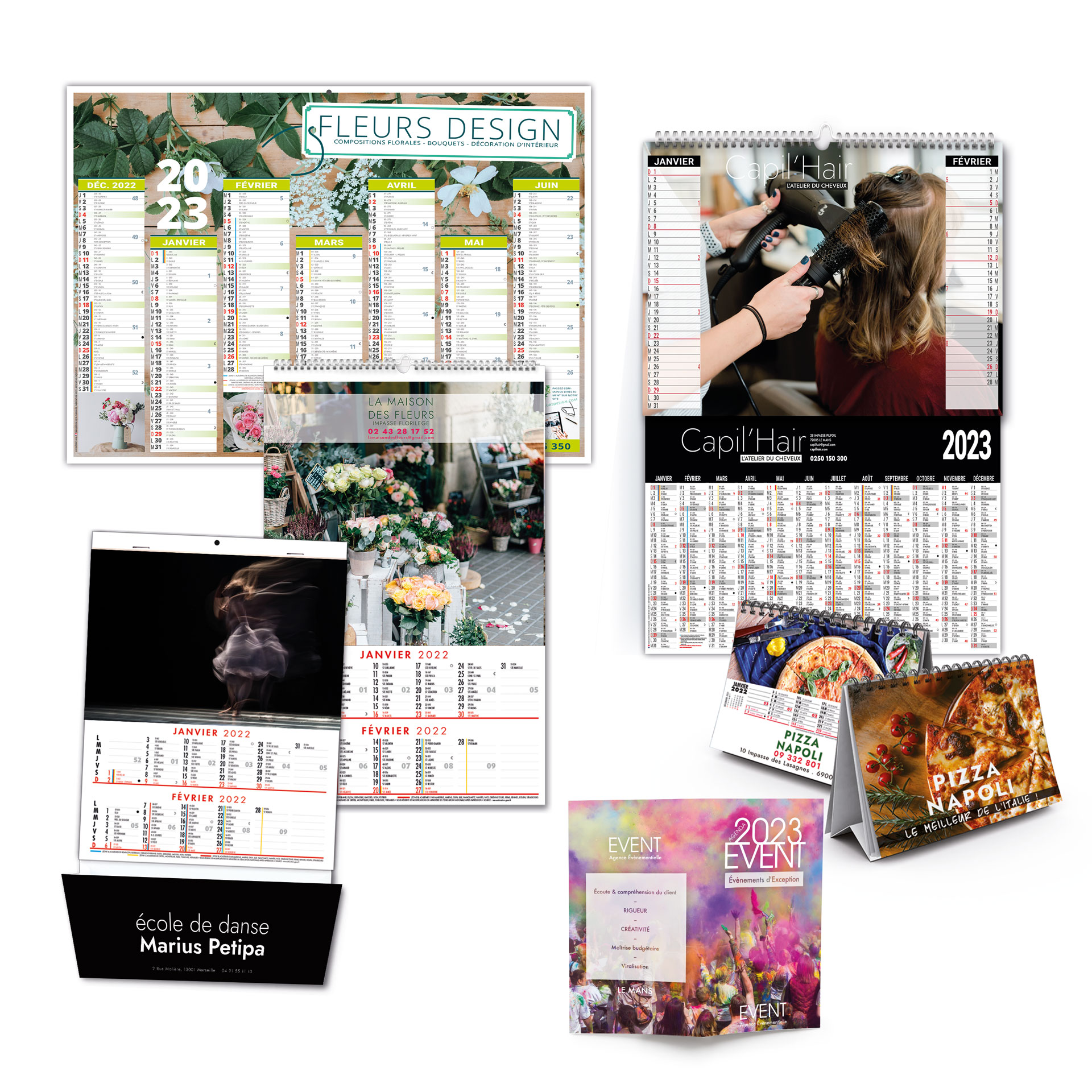 Calendrier Publicitaire Personnalisé | Imprimeur Calendrier