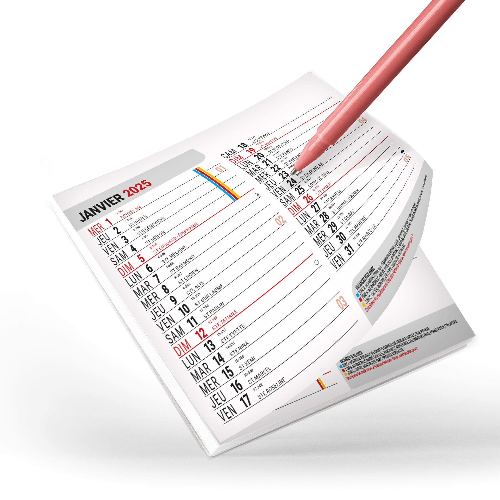 Calendrier Publicitaire Personnalisé | Imprimeur Calendrier